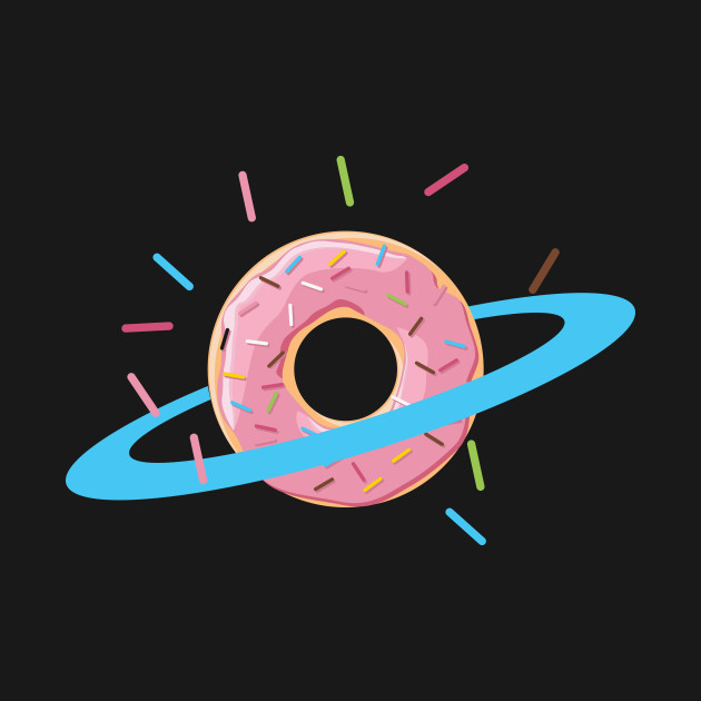 Donut Planet - Donut - T-Shirt | TeePublic
