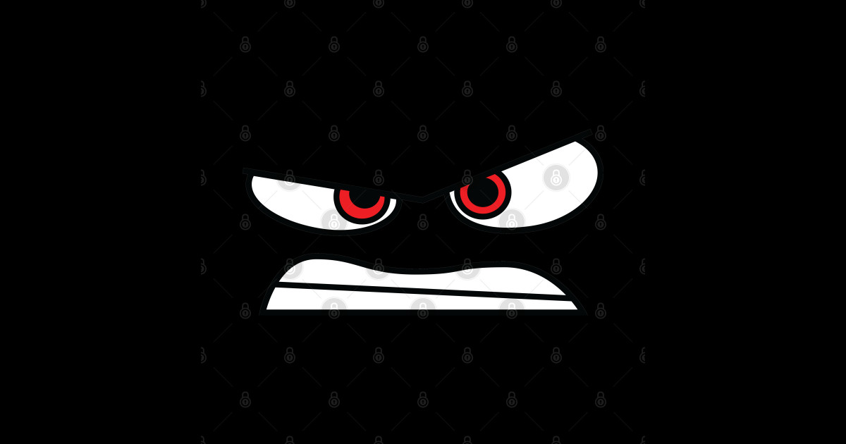 Anger (Inside Out) Face Only - Anger - Posters and Art Prints | TeePublic