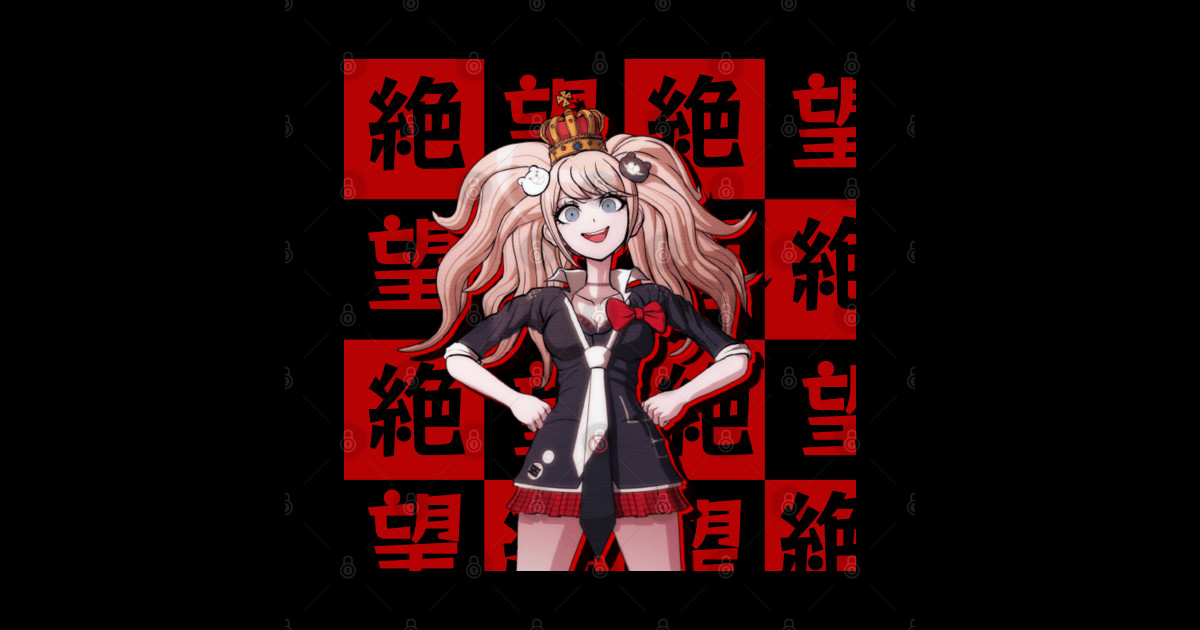Junko Despair - Danganronpa - Sticker | TeePublic