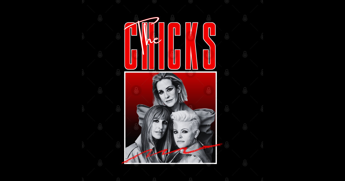 The chicks///original retro - Dixie Chicks - Sticker | TeePublic