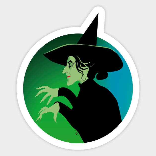 Wicked Witch of the West - Wizard Of Oz - Sticker | TeePublic