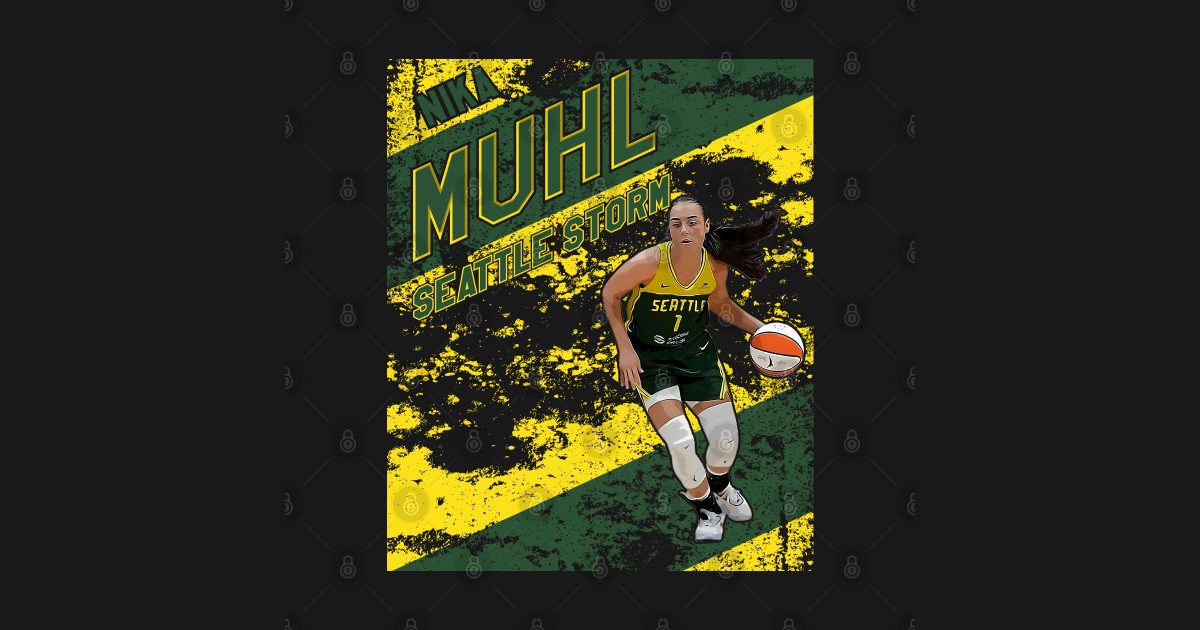 Nika muhl || seattle storm - Wnba - T-Shirt | TeePublic
