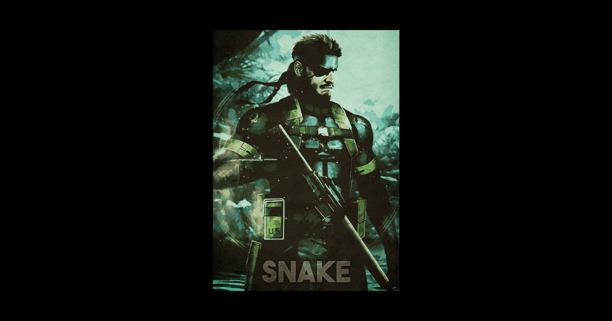 Snake - Solid Snake - Sticker | TeePublic