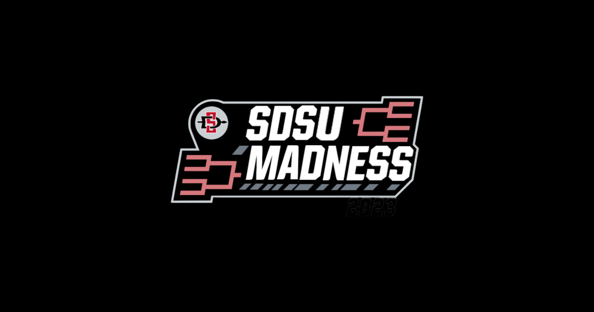 San Diego State March Madness 2023 - Sdsu - Sticker | TeePublic