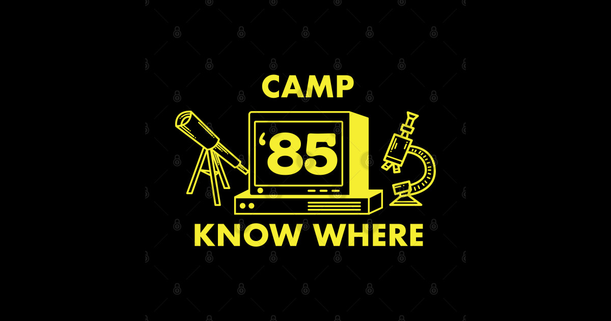 Camp Know Where - Camp Know Where - Sticker | TeePublic