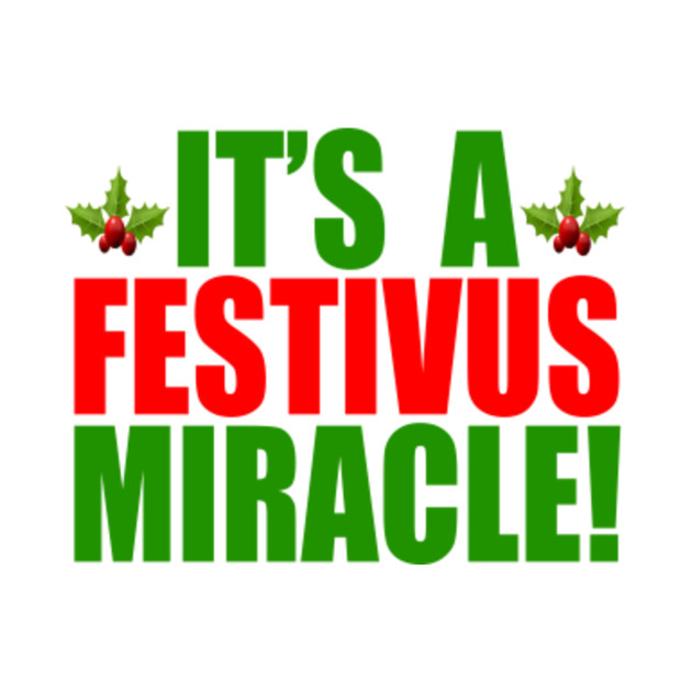 It's A Festivus Miracle! Seinfeld - Seinfeld - T-Shirt | TeePublic