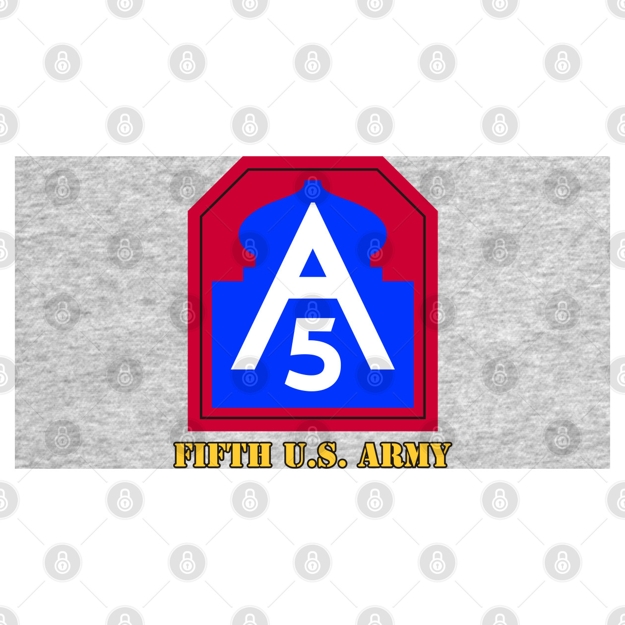 Fifth U.S. Army - Fifth Us Army - T-Shirt | TeePublic