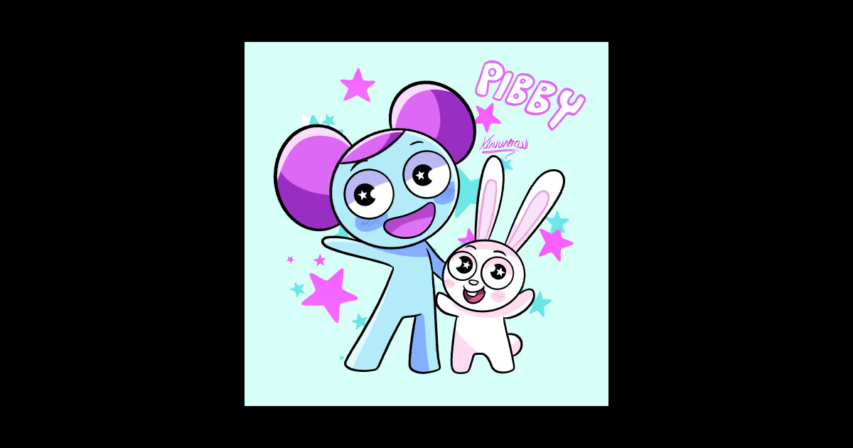 pibby - Cartoons - Sticker | TeePublic