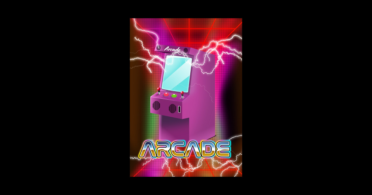 Arcade poster - Retro Arcade - Posters and Art Prints | TeePublic