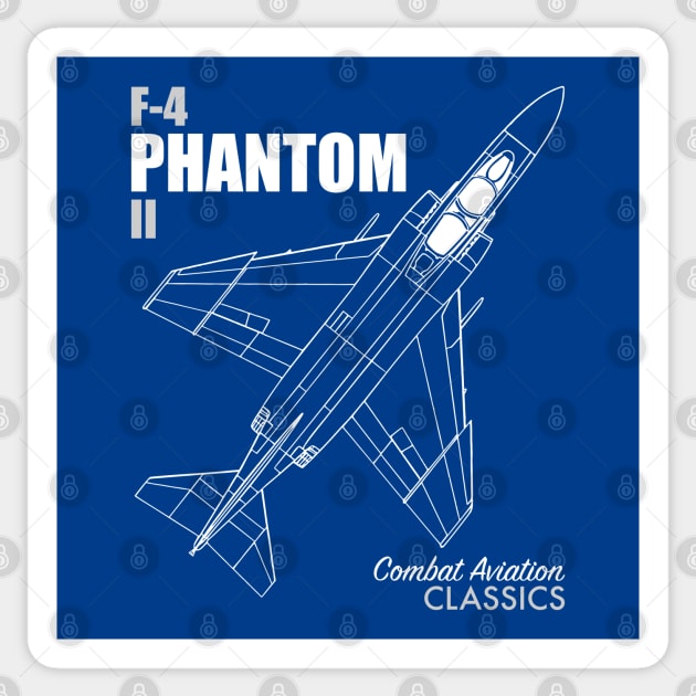 F-4 Phantom II - Air Force F4 Phantom 2 - Sticker | TeePublic