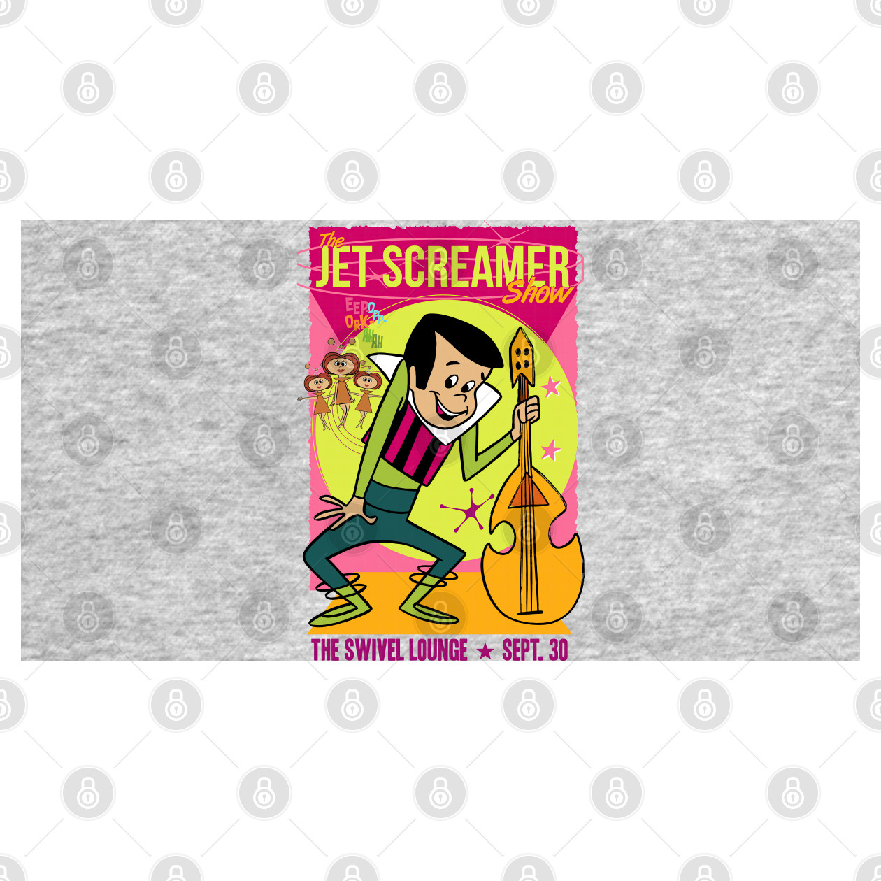 Jet Screamer: Live at the Swivel Club show poster - Jet Screamer ...