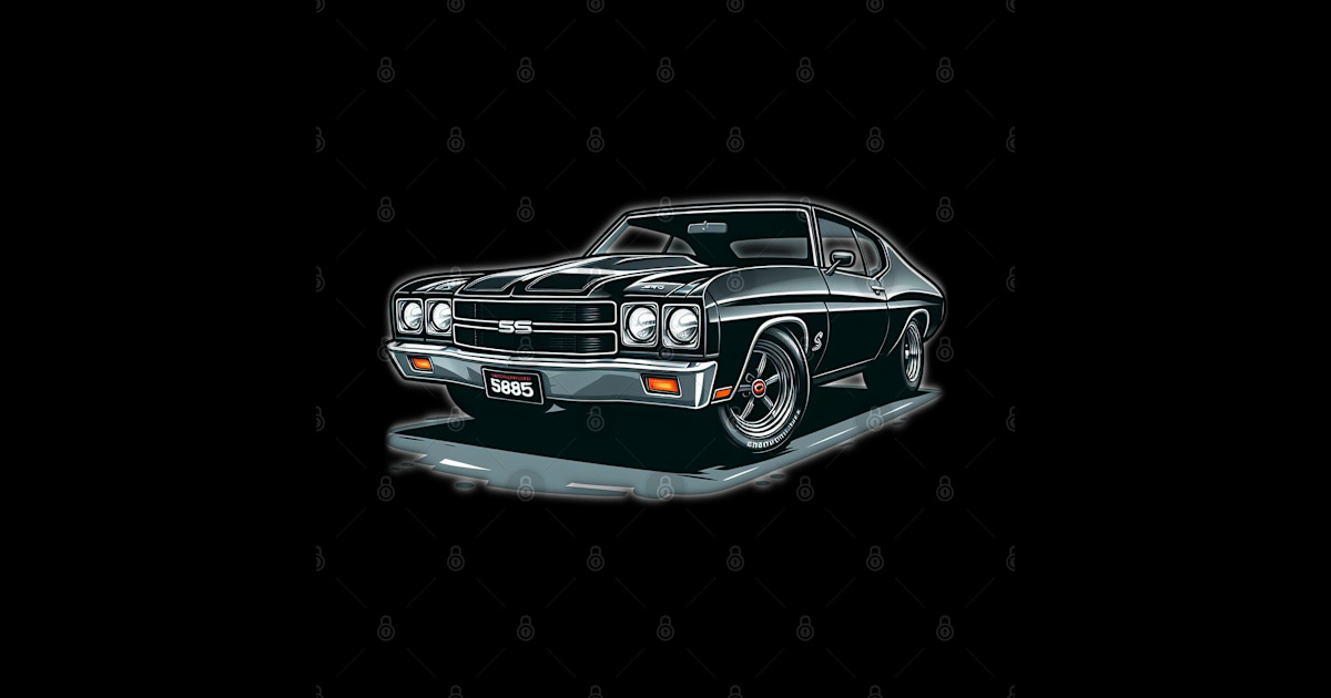 Chevy Chevelle SS - Chevrolet Chevelle - Sticker | TeePublic