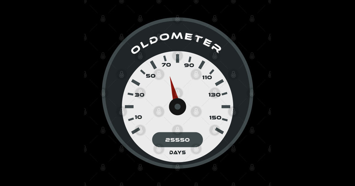 70th birthday oldometer - 70th Birthday Oldometer - Posters and Art ...