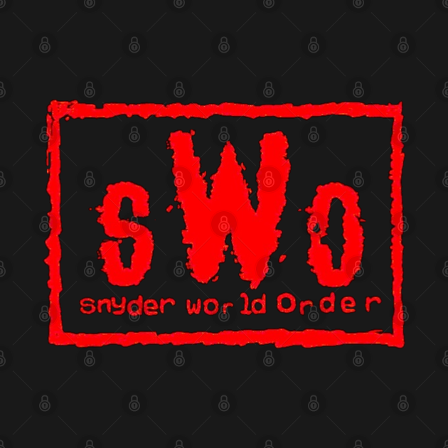 Snyder World Order (sWo - Red Logo) - Zack Snyder - T-Shirt | TeePublic