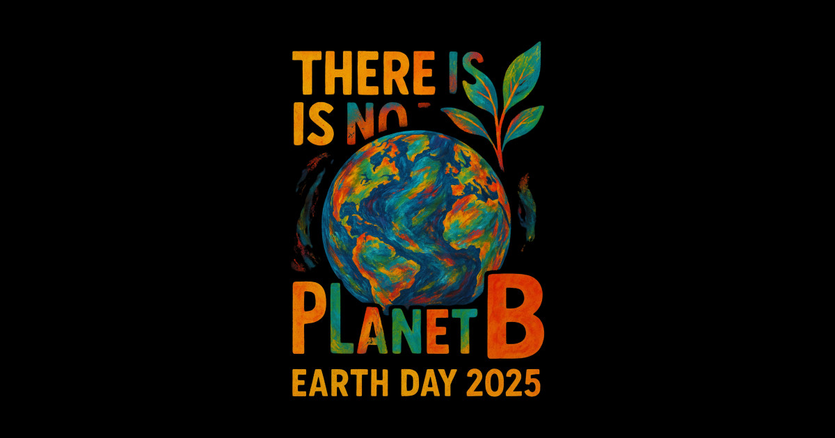 There Is No Planet B earth day 2025 - Earth Day 2025 - Sticker | TeePublic