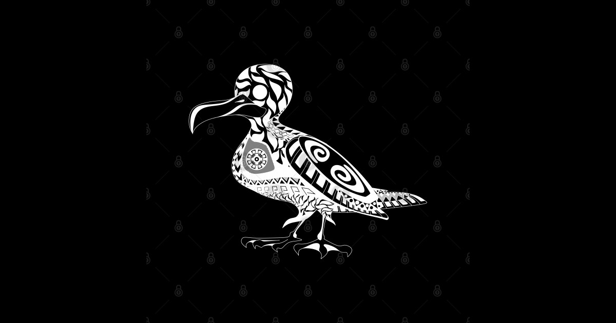 magical seagull gaviota ecopop tribal totonac art - Seagull - Sticker ...