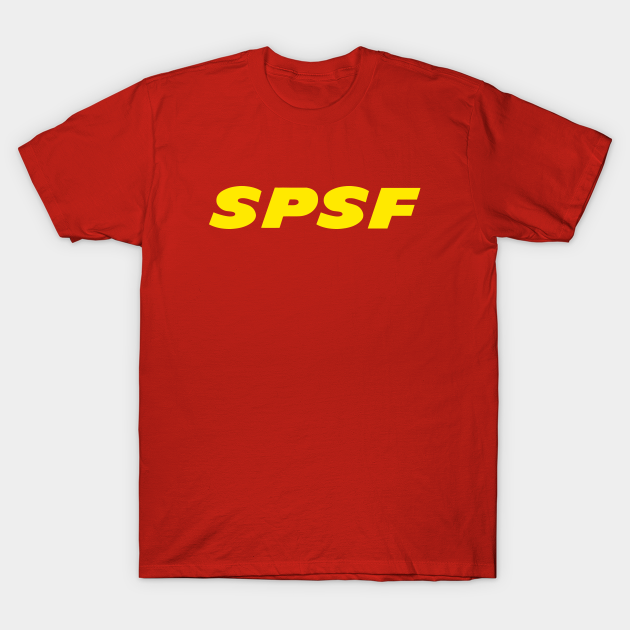 SPSF Yellow Logo - Spsf - T-Shirt | TeePublic