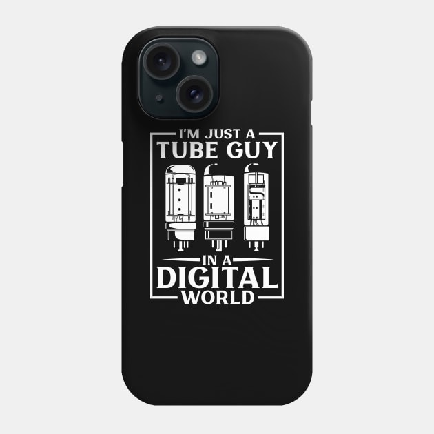 Tube Guy - Tube Amplifier - Tube Guy - Phone Case | TeePublic