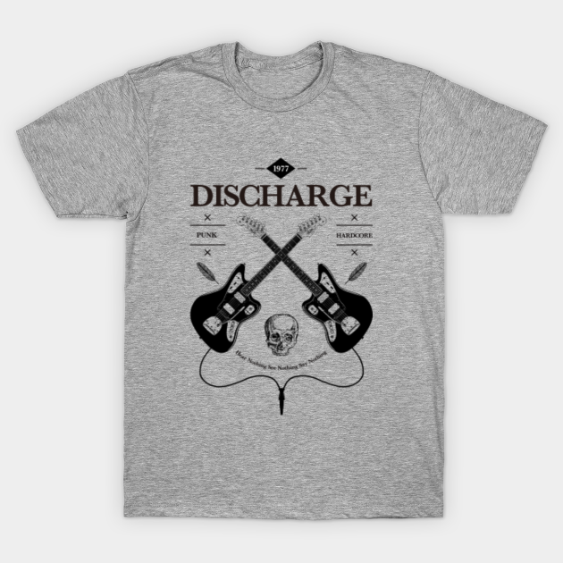 Discharge Logo - Discharge - T-Shirt | TeePublic