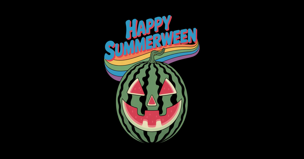 Happy Summerween – Watermelon Jack-o-lantern - Happy Summerween ...