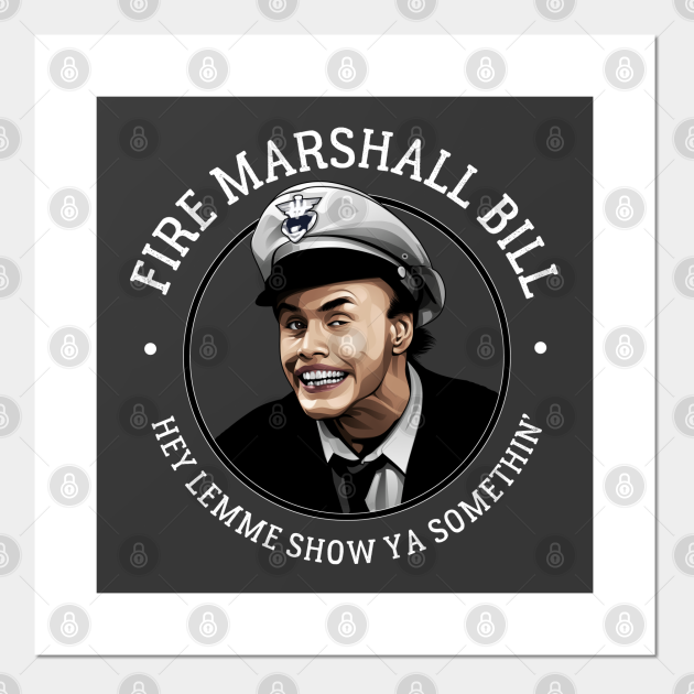 Fire Marshall Bill - 90s Living Color - Fire Marshall Bill - Posters ...