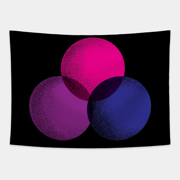 Discreet Bi Pride Flag Colors Bisexual Tapestry Teepublic