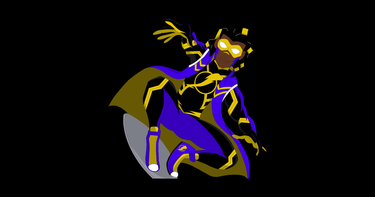 Static Shock Redesign - Static Shock - Sticker | TeePublic