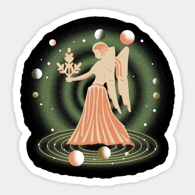 Virgo Zodiac Sign - Virgo Zodiac Sign - Sticker | TeePublic