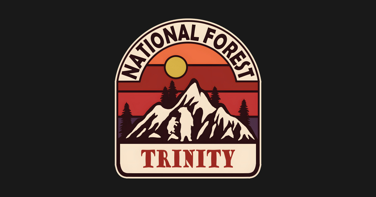 Trinity National Forest - Trinity - T-Shirt | TeePublic