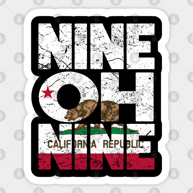 California Area Code 909 California Republic Flag - California ...