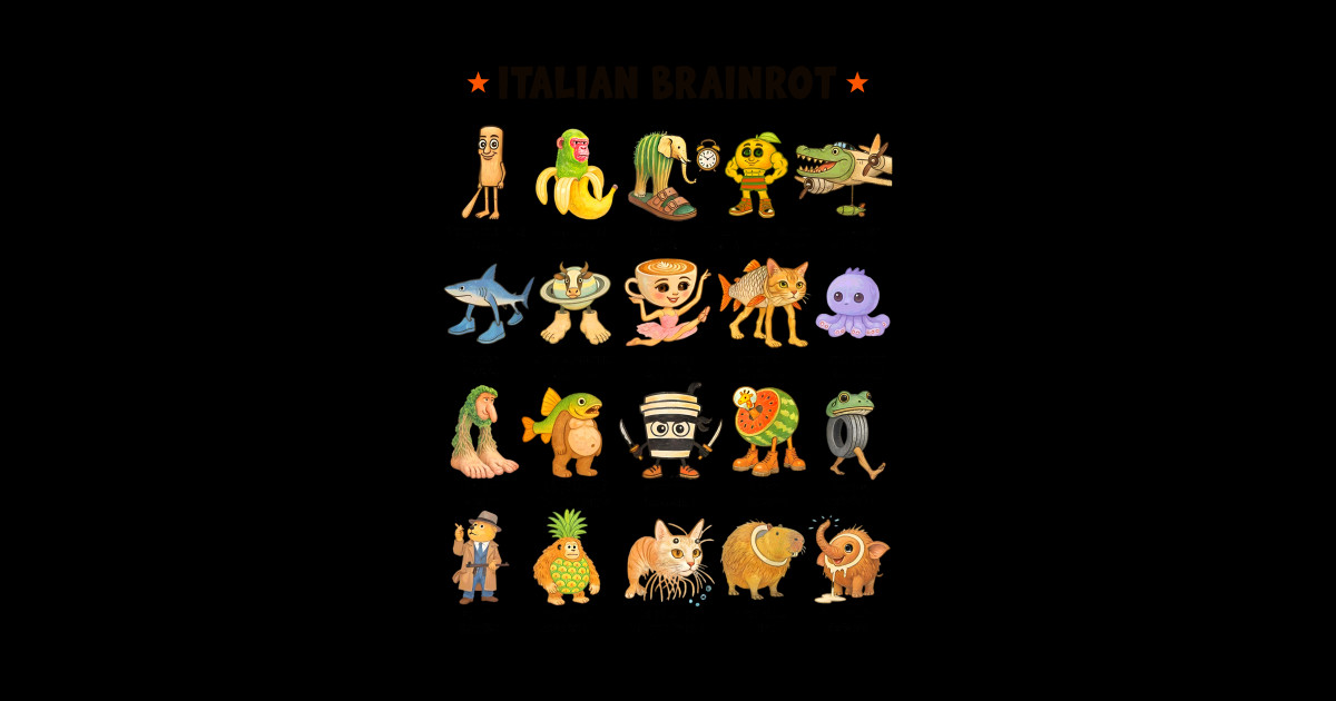 all italian brainrot vintage cartoon 2025 - Italian Brainrot - Shorts ...