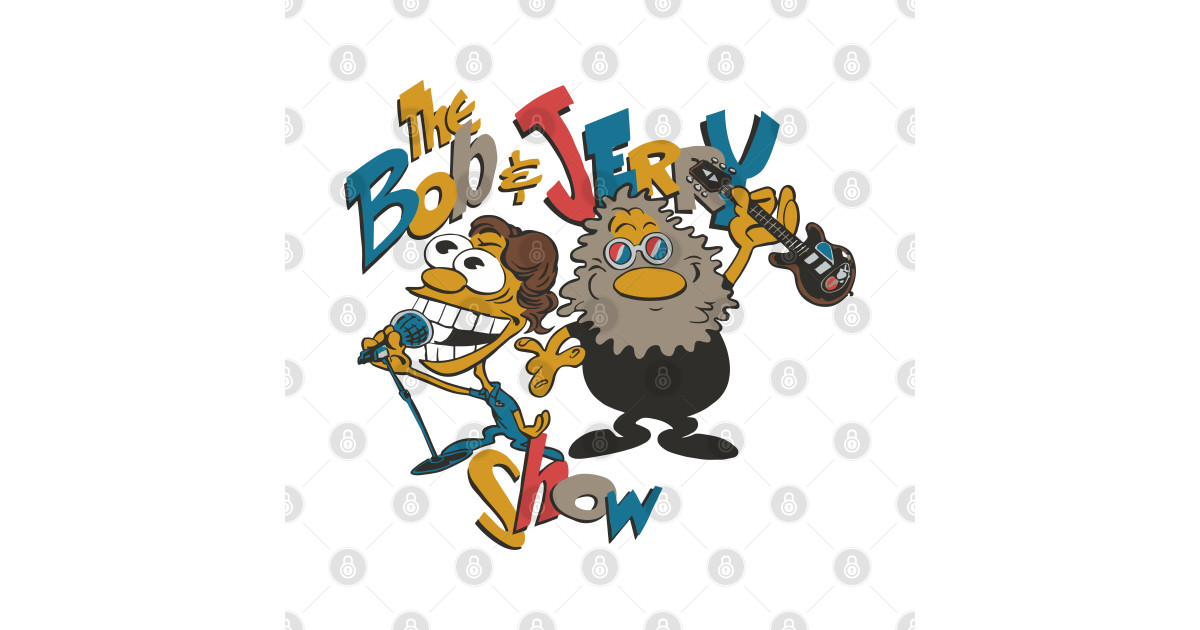 The Bob & Jerry Show Radio Comedy Duo Fandom - Bob Jerry Show - T-Shirt ...
