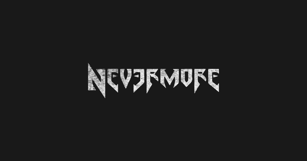 Nevermore White - Nevermore - T-Shirt | TeePublic