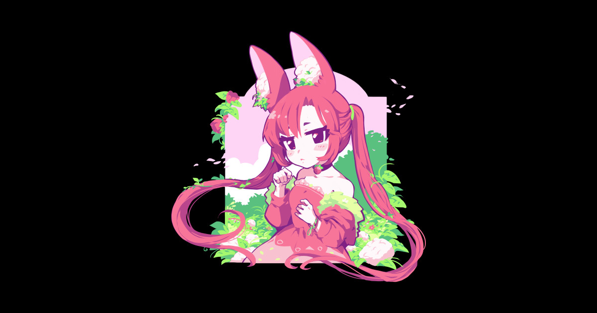 Strawbunny - Anime - Sticker | TeePublic