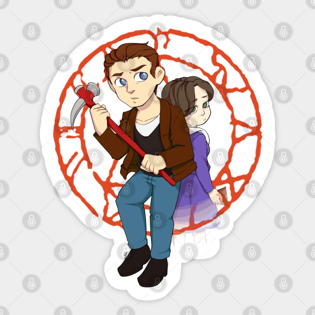 Harry and Alessa Sh1 - Silent Hill - Sticker | TeePublic