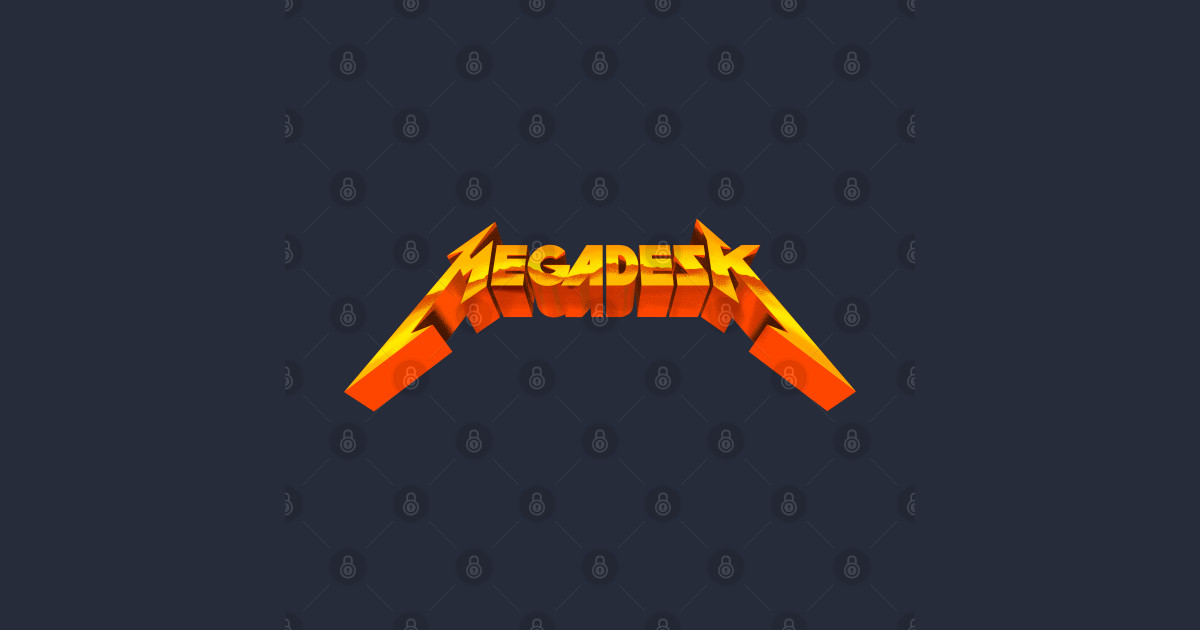 Megadesk Logo - Megadesk - T-Shirt | TeePublic