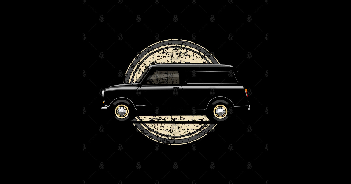 The cutest van ever! - Mini Van - Sticker | TeePublic