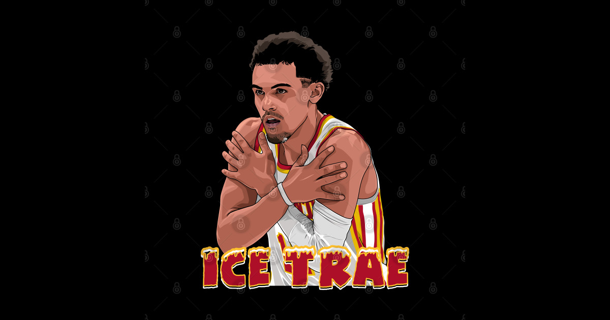 ICE TRAE - Trae Young - Sticker | TeePublic