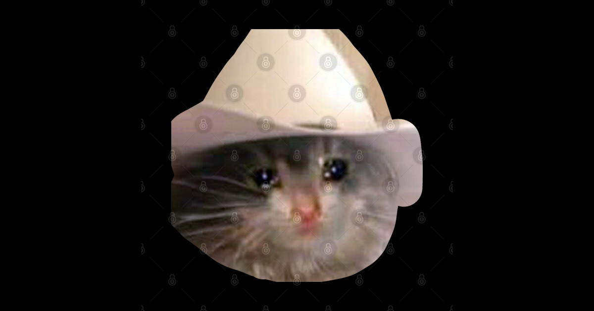 Crying Hamster Meme - Crying Hamster Meme - Sticker | TeePublic