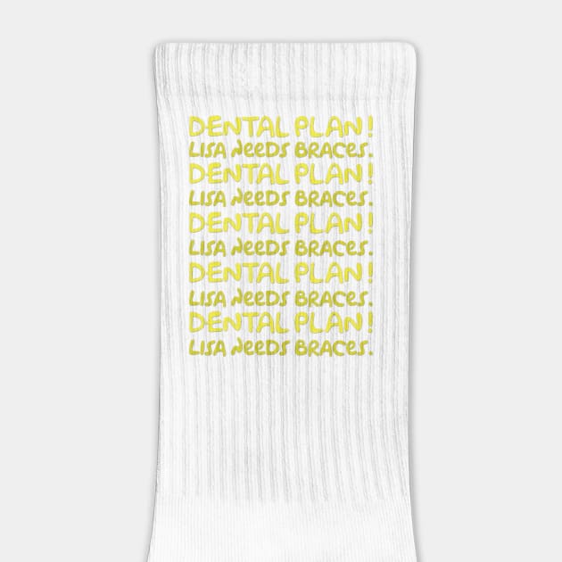 The Simpsons - Dental Plan! Lisa Needs Braces. - The Simpsons - Socks ...