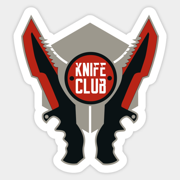 CSGO Knife Club - Huntsman - Csgo - Sticker | TeePublic