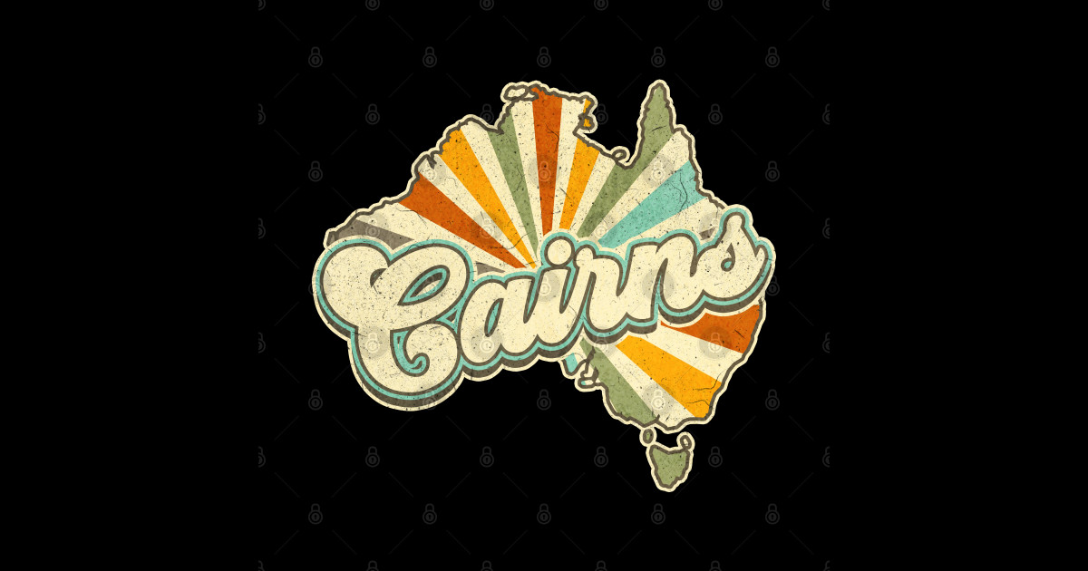 Cairns city - Cairns - Sticker | TeePublic