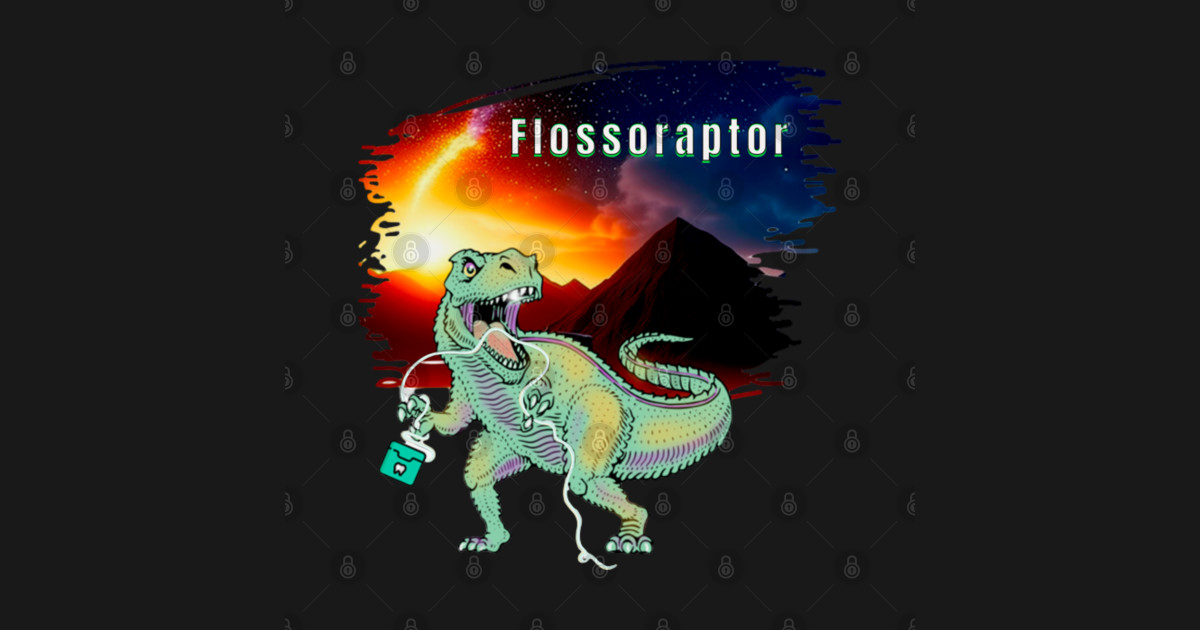 Flossoraptor - a dinosaur with great dental hygiene - Dental Office - T ...