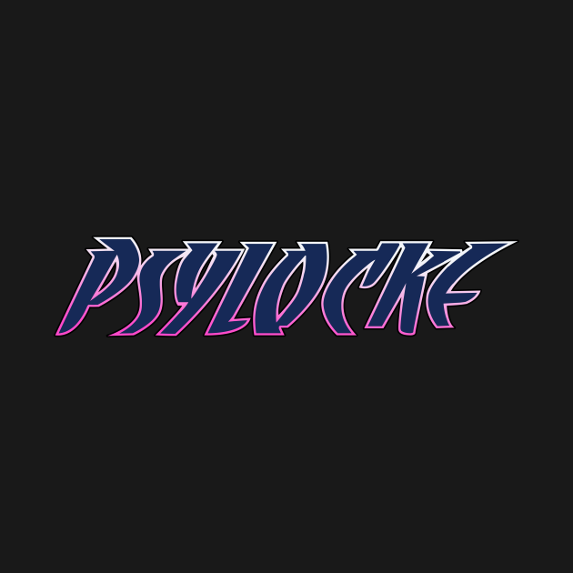 Psylocke's Logo - X Men - T-Shirt | TeePublic
