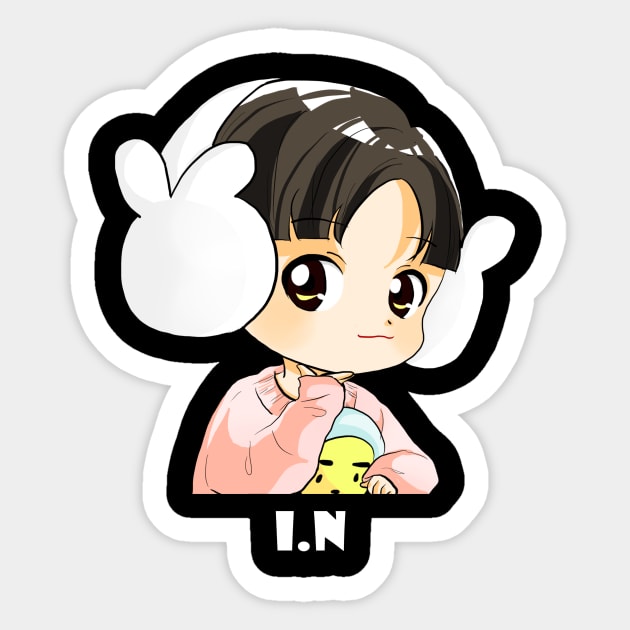 STRAY KIDS IN CHIBI - Stray Kids - Sticker | TeePublic