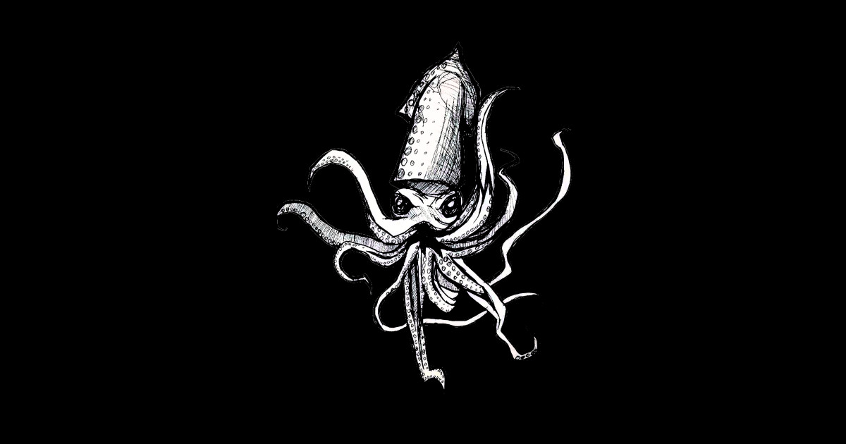 Winner Steph Moses SHWA Design - Squid - Sticker | TeePublic
