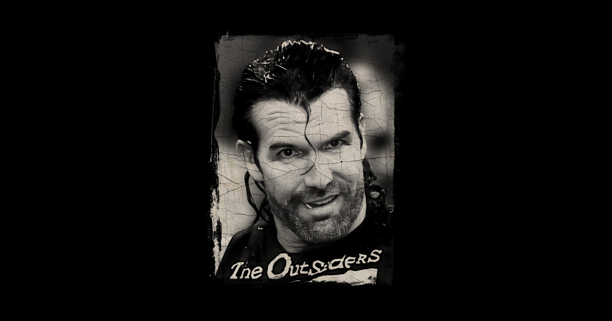 SCOTT HALL VINTAGE PORTRAIT - Scott Hall - Sticker | TeePublic