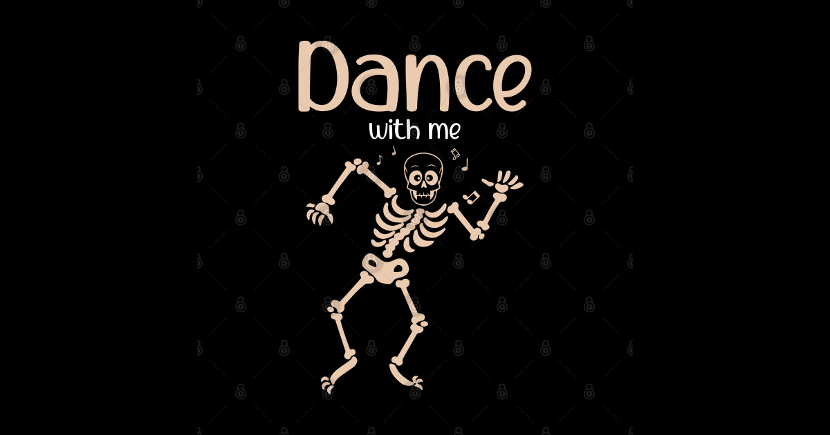 halloween dancing skeleton - Dancing Skeleton Halloween Dance - Posters ...
