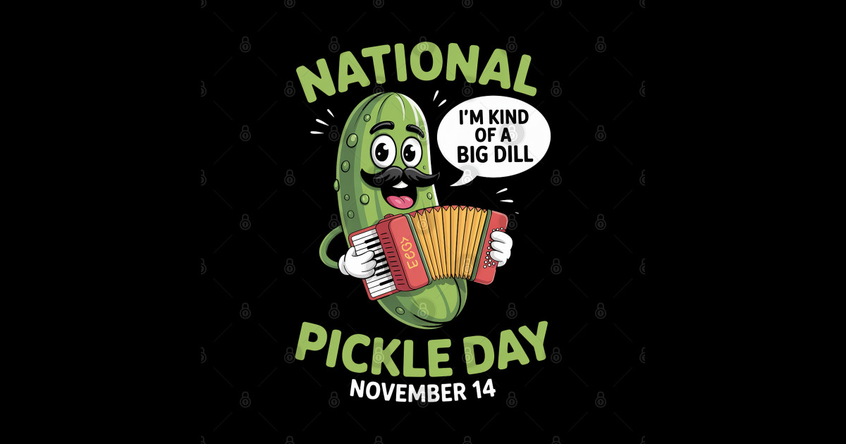 National Pickle Day November 14th Kind of a Big Dill - National Pickle ...
