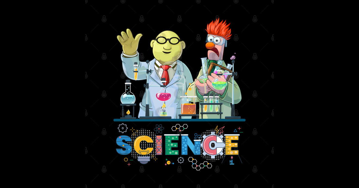 Muppet Science - Muppets - Sticker | TeePublic